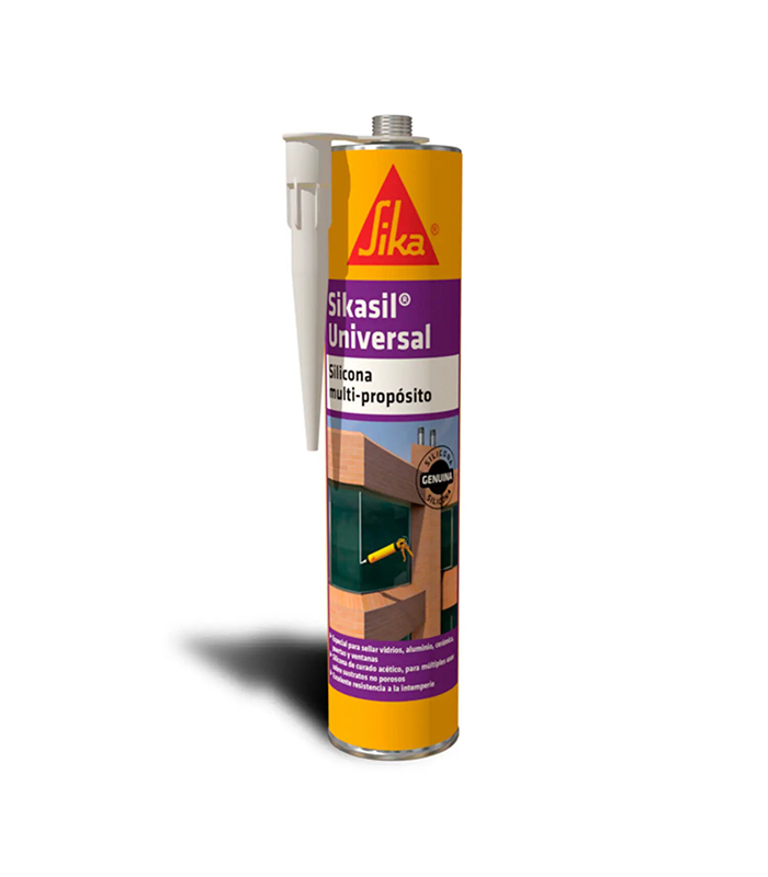 SIKASIL UNIVERSAL TRANSPARENTE CART 280ML (CAJA X 12N UNID) | Civilart :: Acabados de la ...